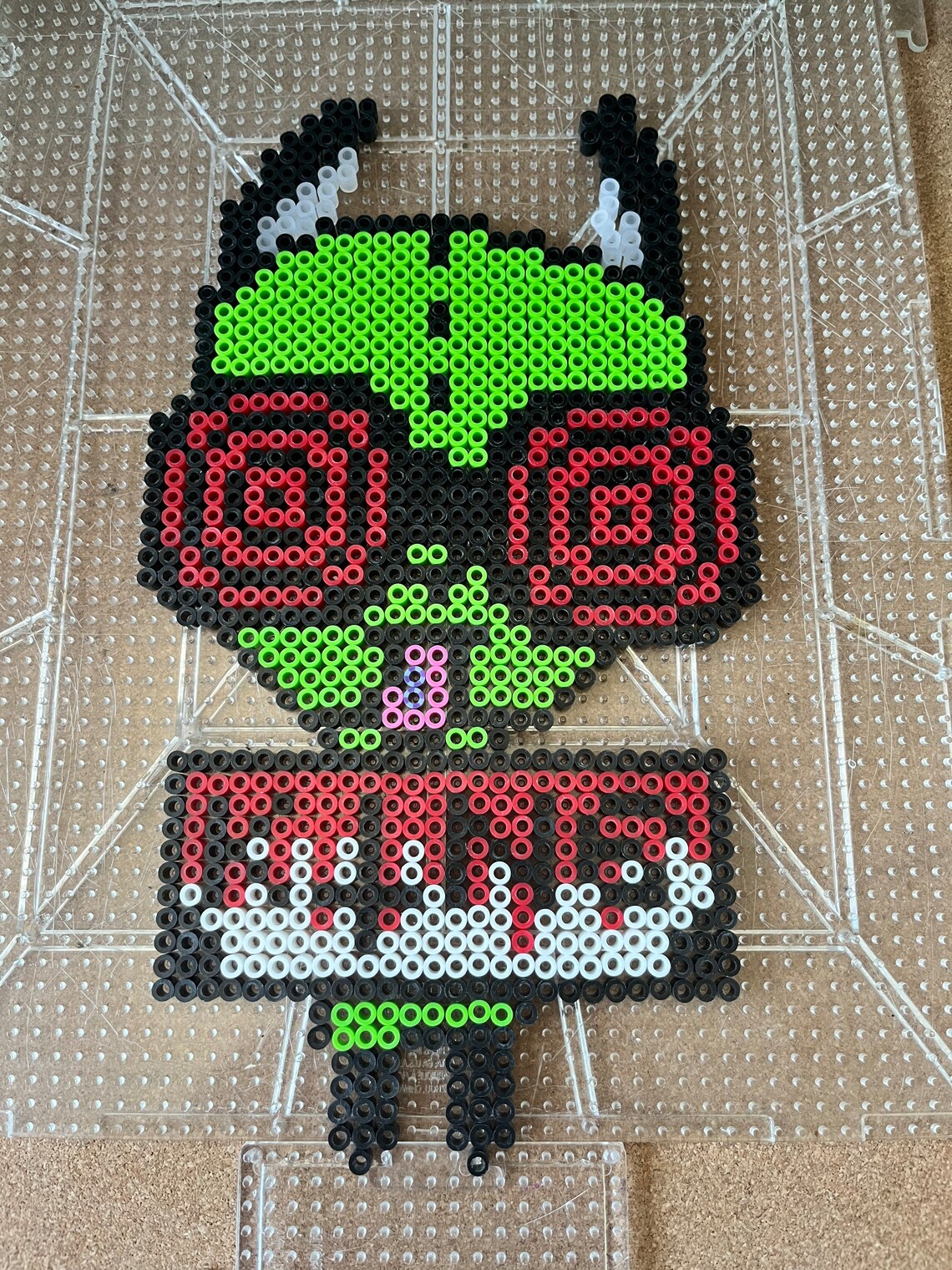 Rezz/ King Gir. Rezz. Sullivan King. Perler. Necklace. Beaded - Etsy