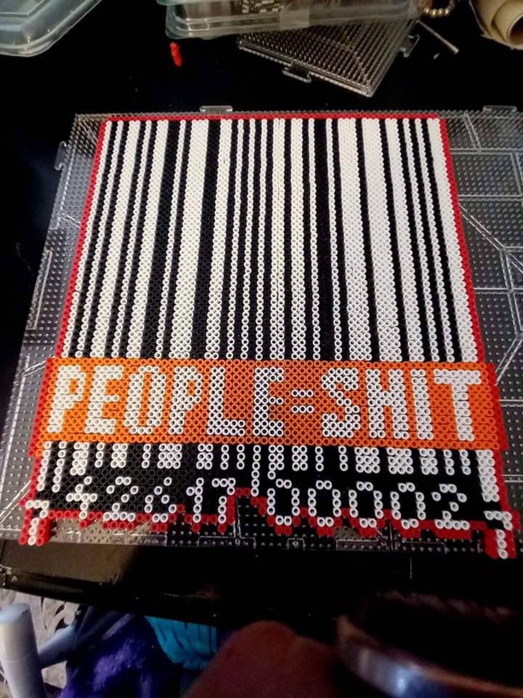 People Equal S Slipknot Perler Necklace - Etsy