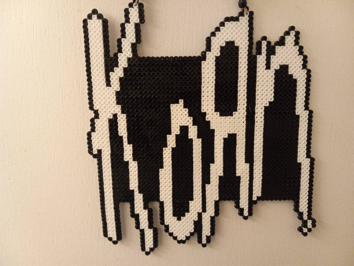 Korn, Logo, Perler, Necklace - Etsy