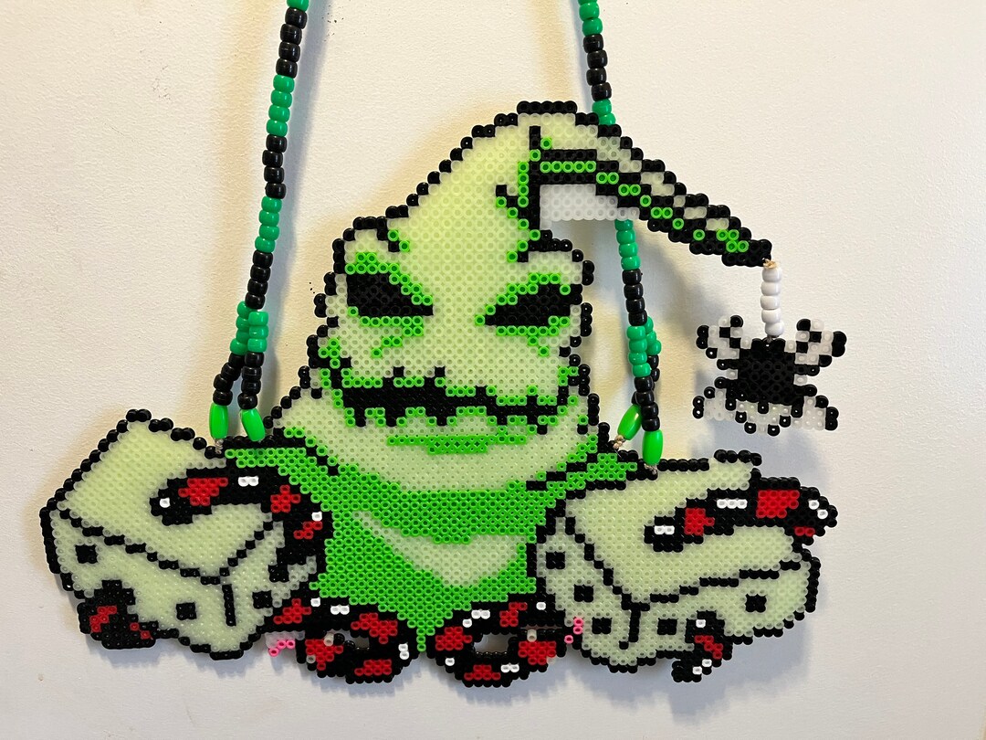 Oogie Boogie Nightmare Before Christmas Perler Necklace - Etsy