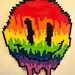 Trippy, Smiley Face, Melty Face, Perler - Etsy