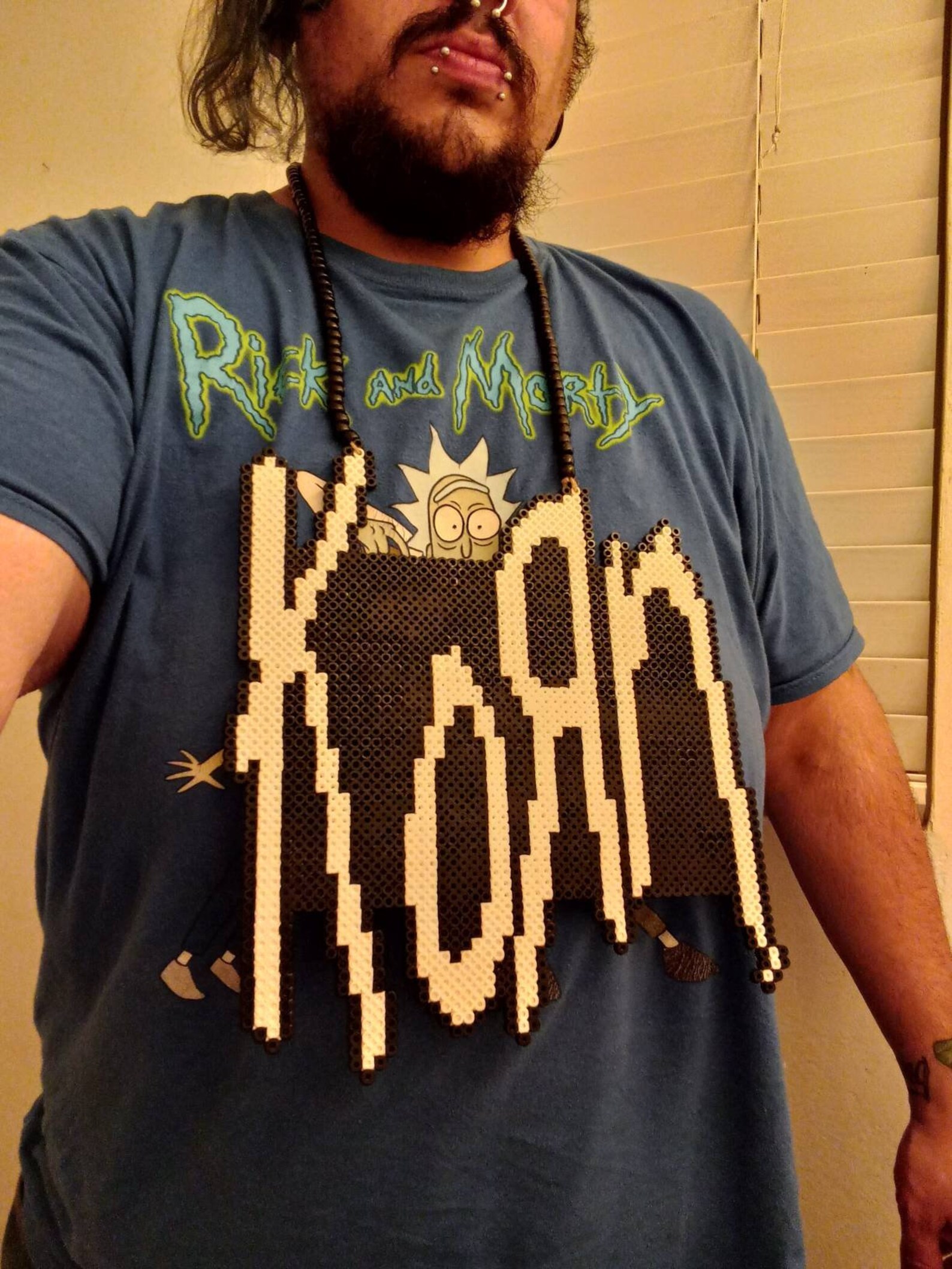 Korn, Logo, Perler, Necklace - Etsy