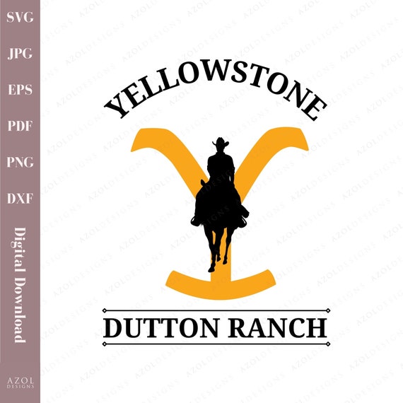 png Yellowstone Dutton Ranch 3 Cowboys Design Digital Download pdf svg ...
