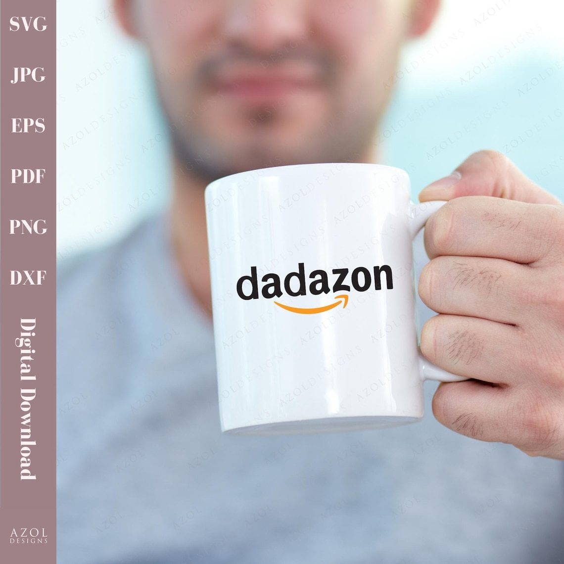 Dadazon Svg Funny Amazon Svg Amazon Svg Amazon Logo Dad Svg Sayings ...