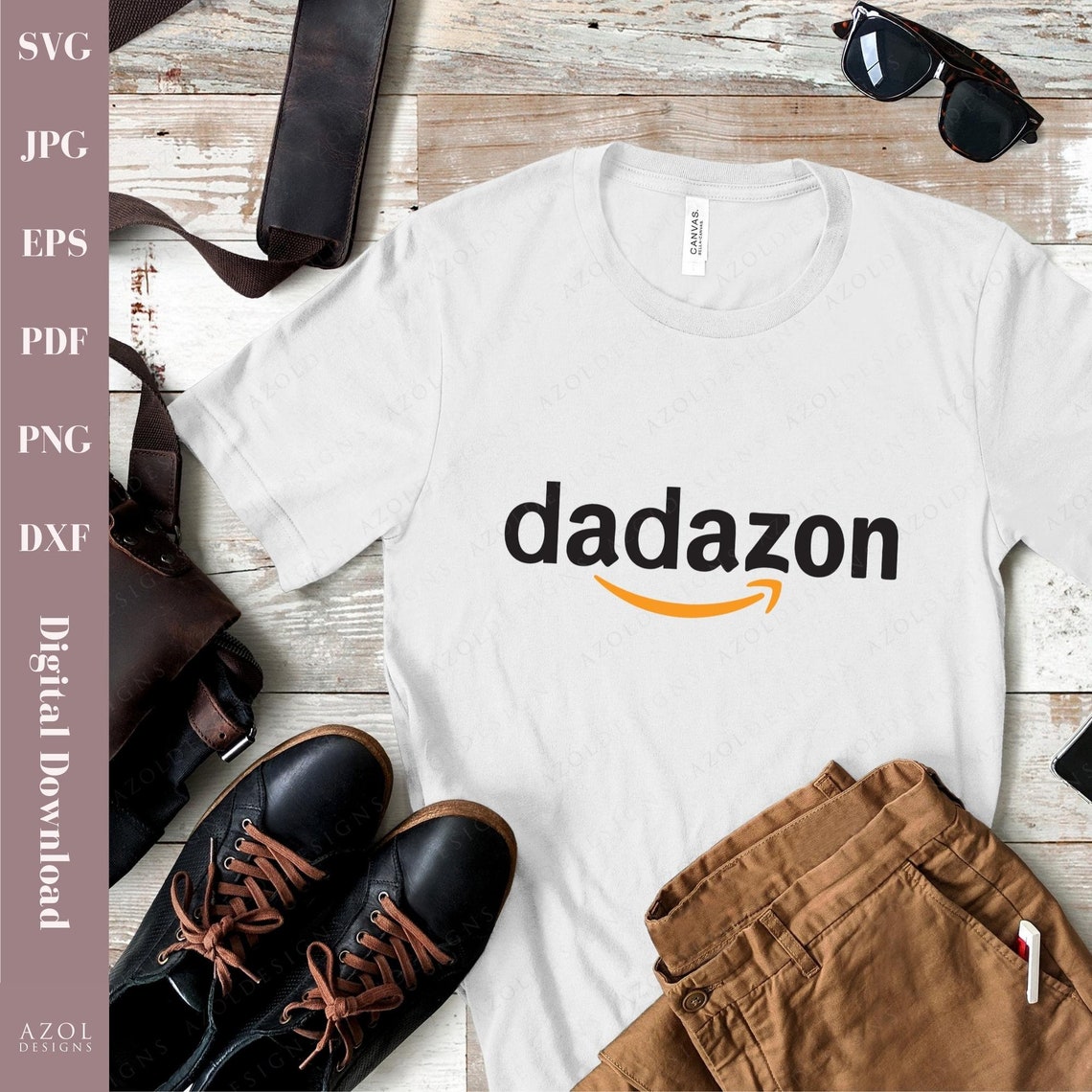 Dadazon Svg Funny Amazon Svg Amazon Svg Amazon Logo Dad Svg Sayings ...