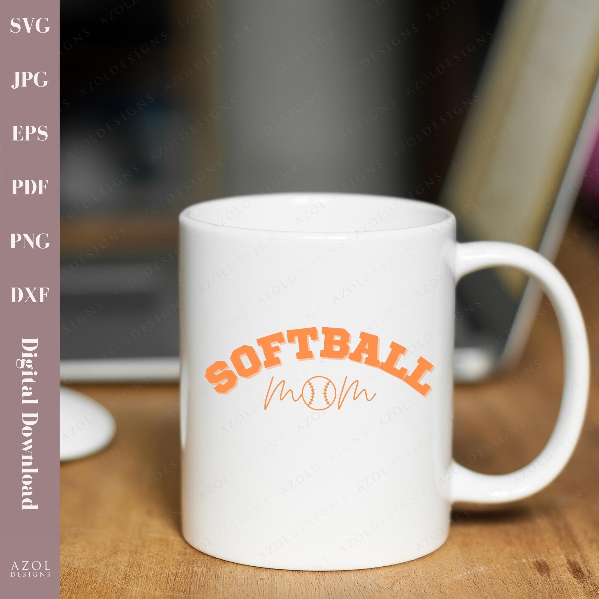 Softball Mom Svg, Softball Family Svg, Softball Mom Shirt Iron on Png ...