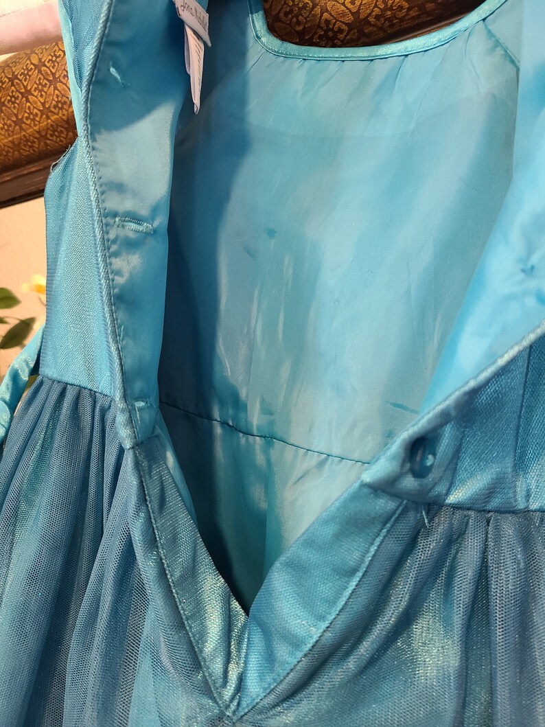 Jona Michelle Girls Turquoise Party Dress Size 7 - Etsy