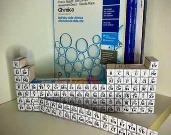 DIY 3D Paper Periodic Table of Elements Model,chemical Activity ...