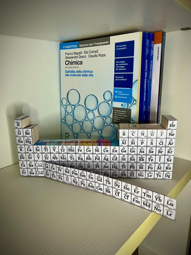 3D Periodic Table - Etsy