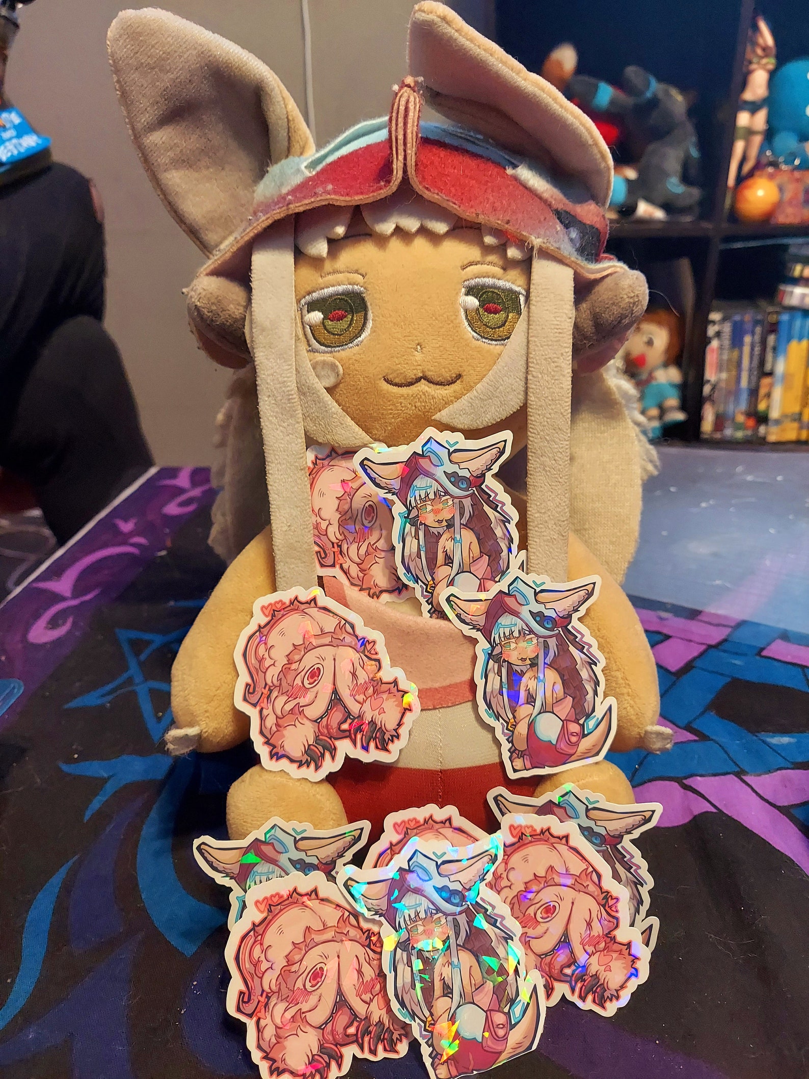 Natchi and Mitty Made in Abyss Waterproof Holographic - Etsy