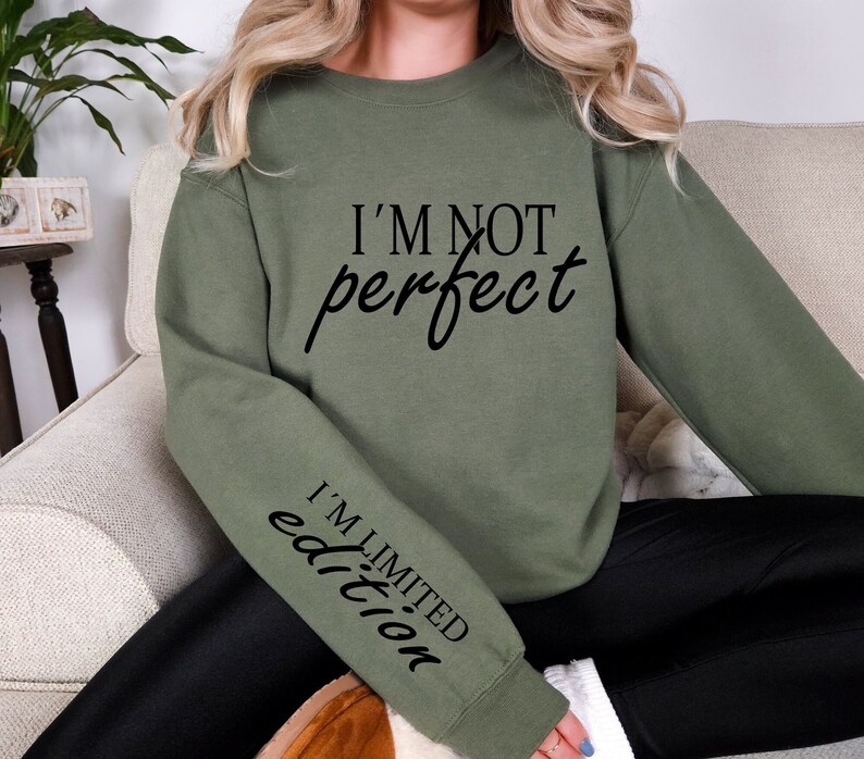 I'm Not Perfect I'm Limited Edition SVG, PNG, EPS. Boho Inspirational ...