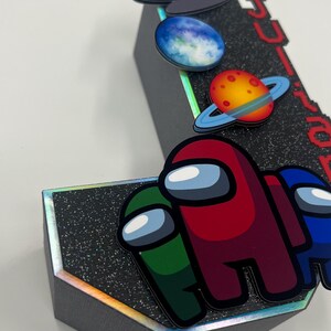Among Us Birthday 3D Letter: Personalized Party Decoration - Etsy