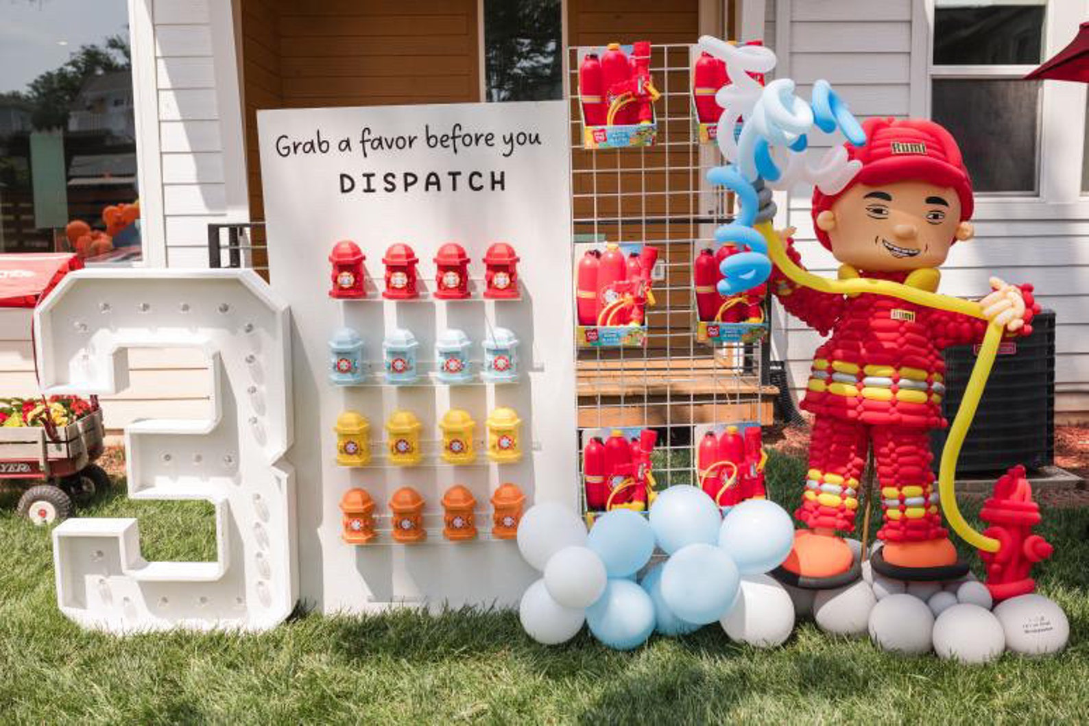 Fire Pump Favor Boxes: Firefighter Birthday Party Treat Boxes - Etsy