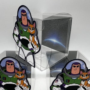 Buzz Lightyear Favor Boxes,buzz Lightyear Party Decoration, Clear Favor ...