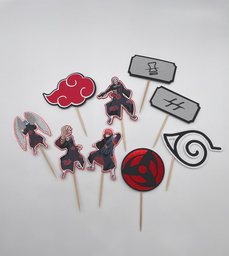 Anime 3D Letter Anime Favor Box Ninja Birthday Anime - Etsy