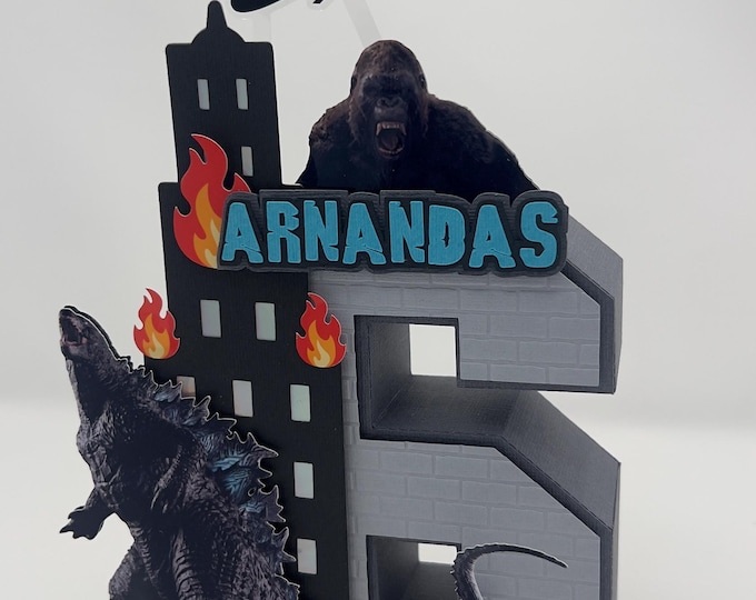 Godzilla Pinata. - Etsy