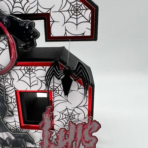 Venom Birthday 3D Letter or Number: Personalized Party Decor - Etsy