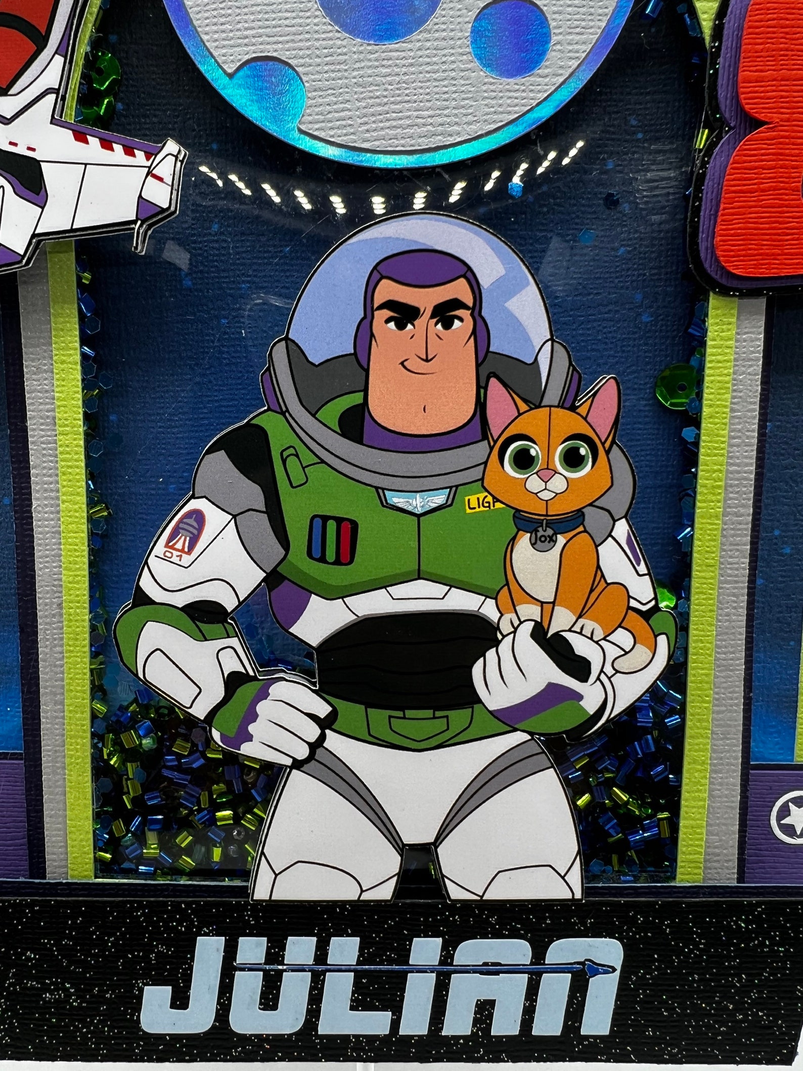 Buzz Lightyear Cake Topper Buzz Lightyear Shaker Cake Topper - Etsy