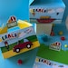 Transport Favor Boxes, Means of Transport Party Decoration ...