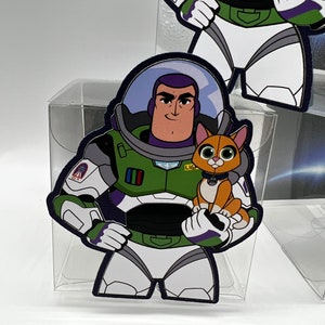 Buzz Lightyear Favor Boxes,buzz Lightyear Party Decoration, Clear Favor ...