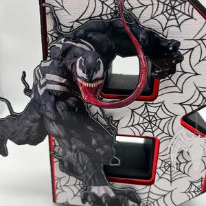 Venom Birthday 3D Letter or Number: Personalized Party Decor - Etsy