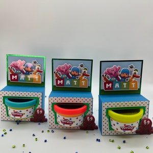 Pocoyo Play-doh Box, Pocoyo Theme, Play-doh Activity Box, Two Wild ...