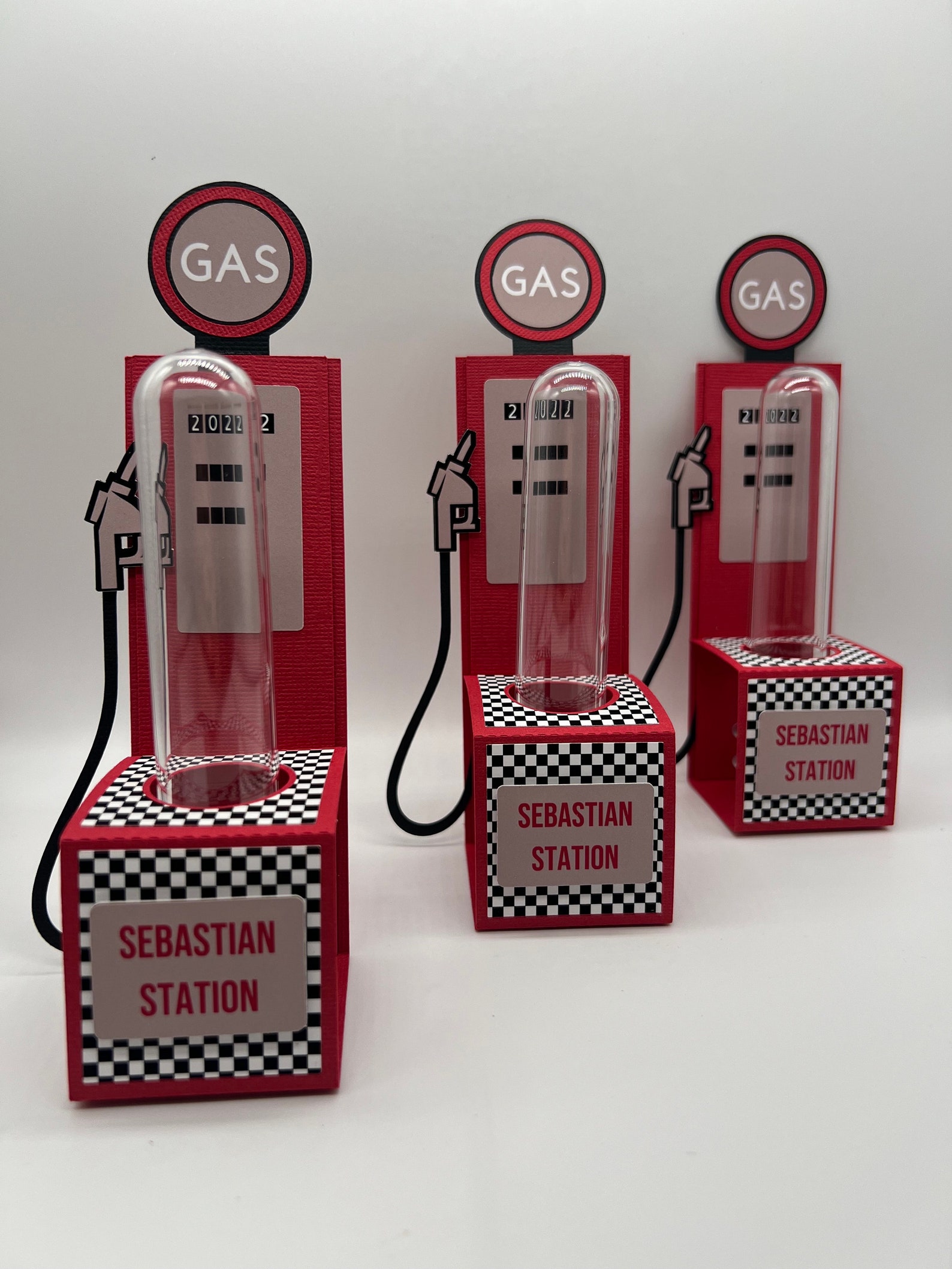 Race Car Party Favors: Custom Gas Station Candy Tubes - Etsy