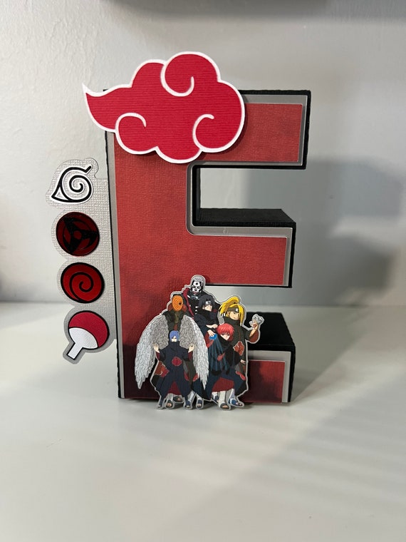 Anime 3D Letter Anime Favor Box Ninja Birthday Anime - Etsy