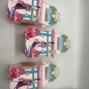 Mulan Favor Boxes Princess Candy Box Asian Party - Etsy