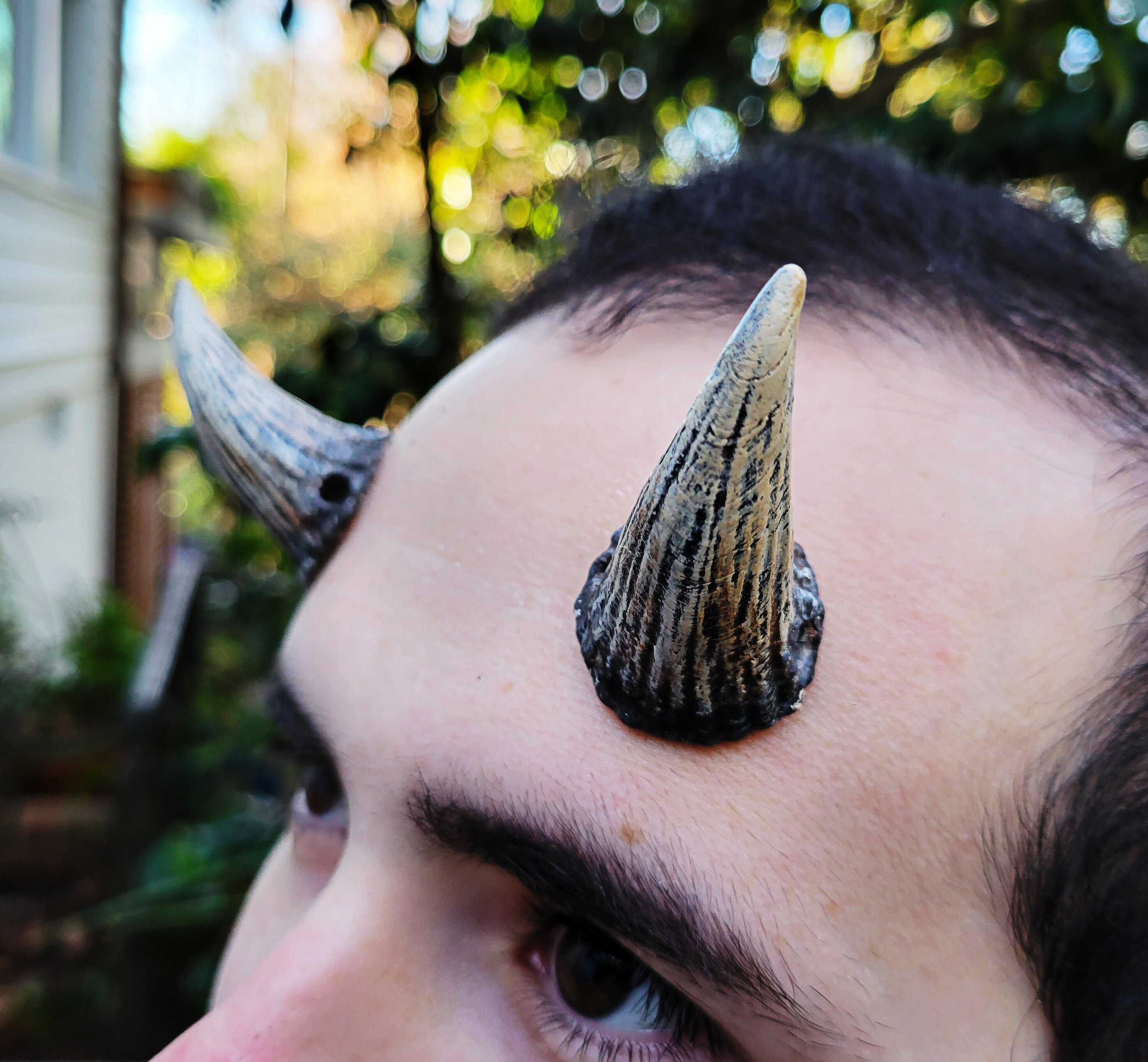 Custom 3D Printed Horns Fae or Demon Horns for LARP or - Etsy