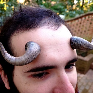 Custom 3D Printed Horns, Fae or Demon Horns for LARP or Cosplay - Etsy