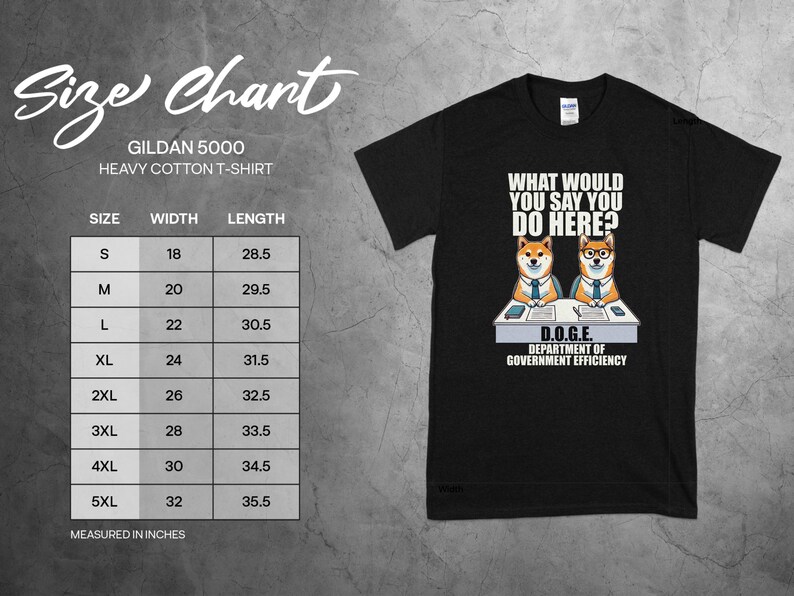 Doge Department of Government Efficiency Shirt. What Would You Say You ...