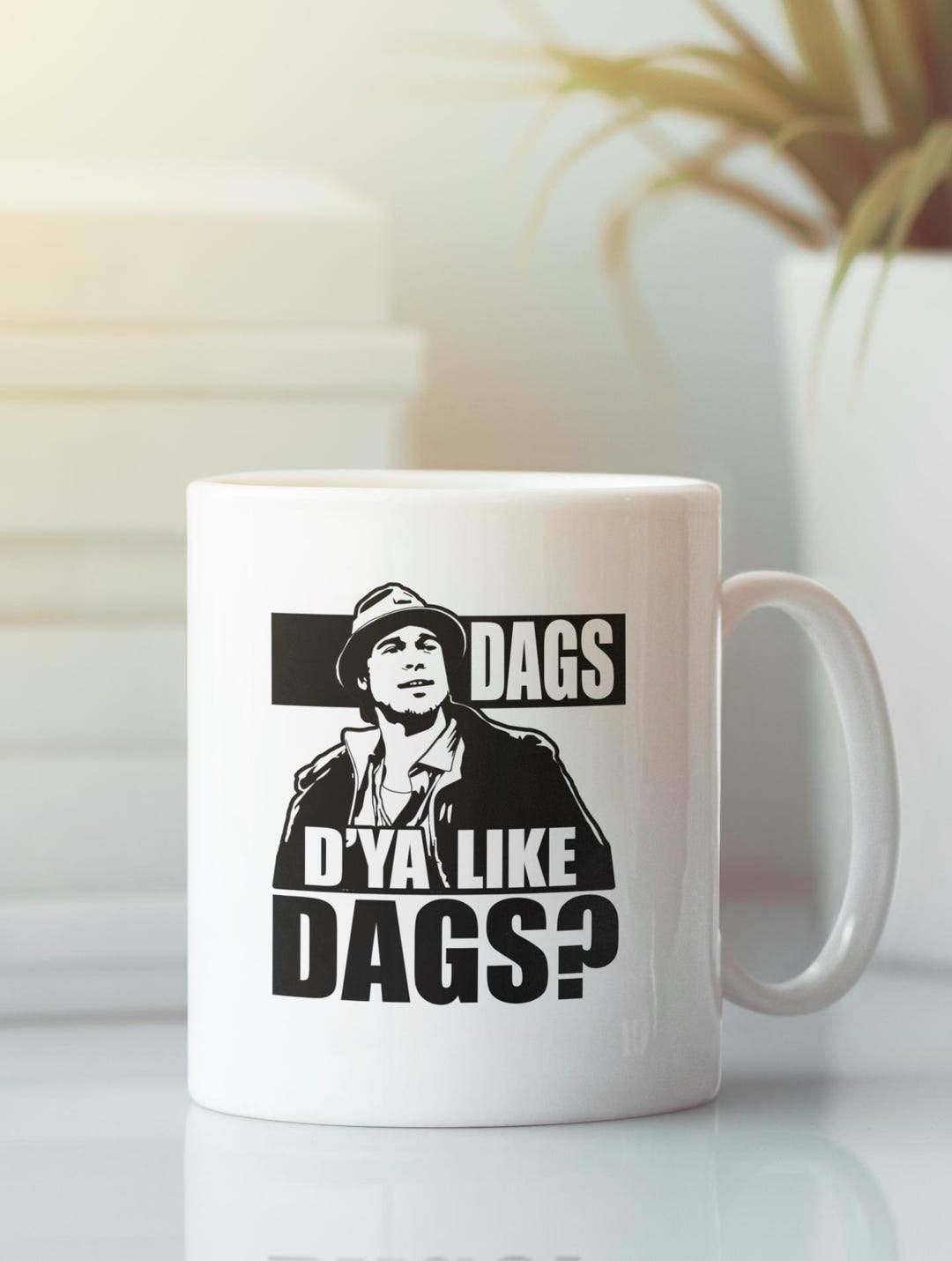 Dags Dya Like Dags Mug. Mickey Boxing, the Turkish, Snatch, Mr Pulford ...