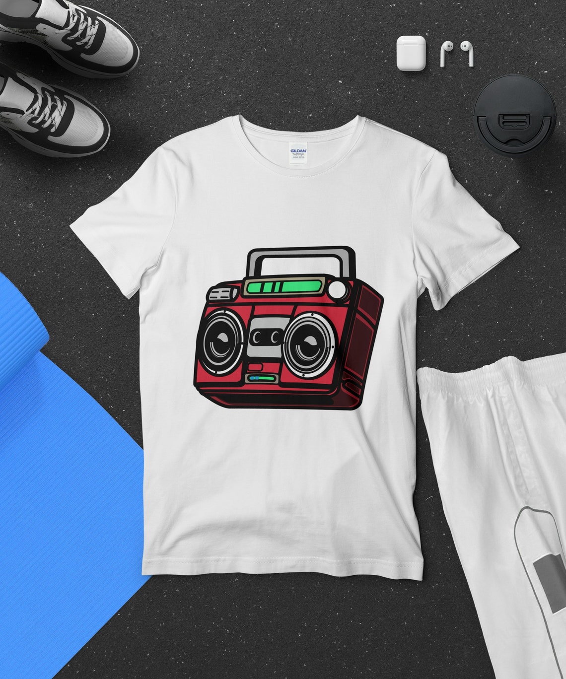 Boom Box Svg, Png, Pdf. Print File for Sublimation or Print. Clipart ...