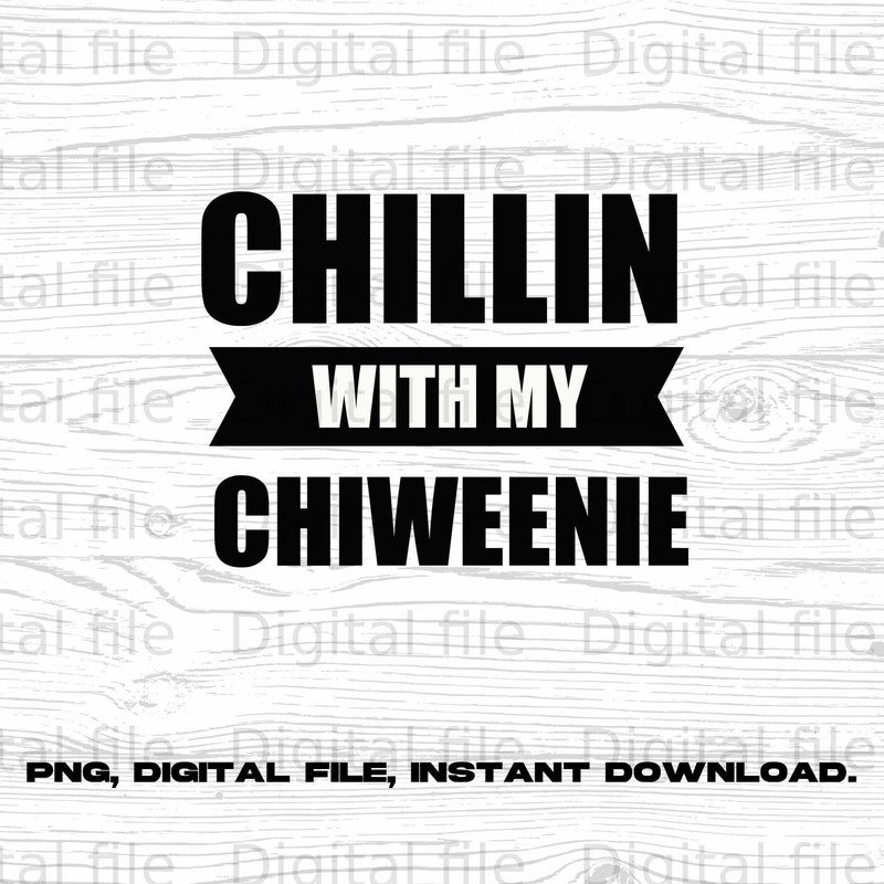 Chiweenie Decal - Etsy