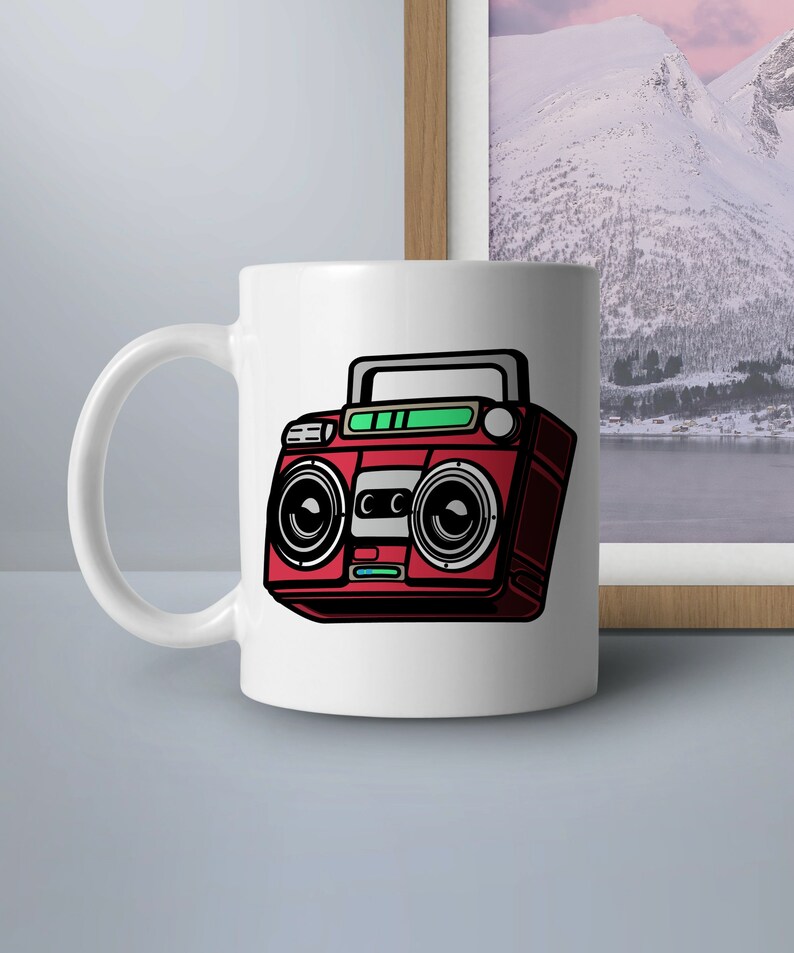 Boom Box Svg, Png, Pdf. Print File for Sublimation or Print. Clipart ...