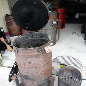 Ugly Drum Smoker 'original' Level BBQ Charcoal Smoker - Etsy