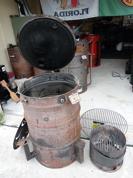 Ugly Drum Smoker 'original' Level BBQ Charcoal Smoker - Etsy