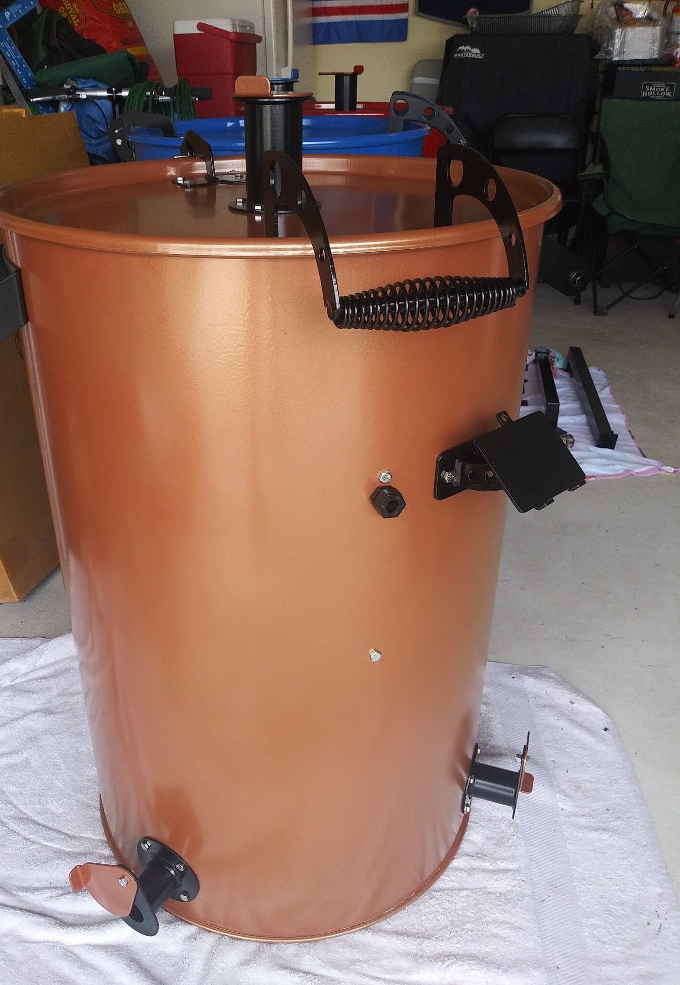 Ugly Drum Smoker 'original' Level BBQ Charcoal Smoker - Etsy