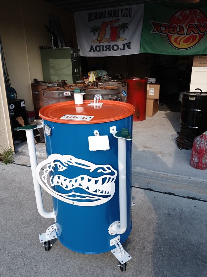 Ugly Drum Smoker 'custom' Level BBQ Charcoal Smoker - Etsy
