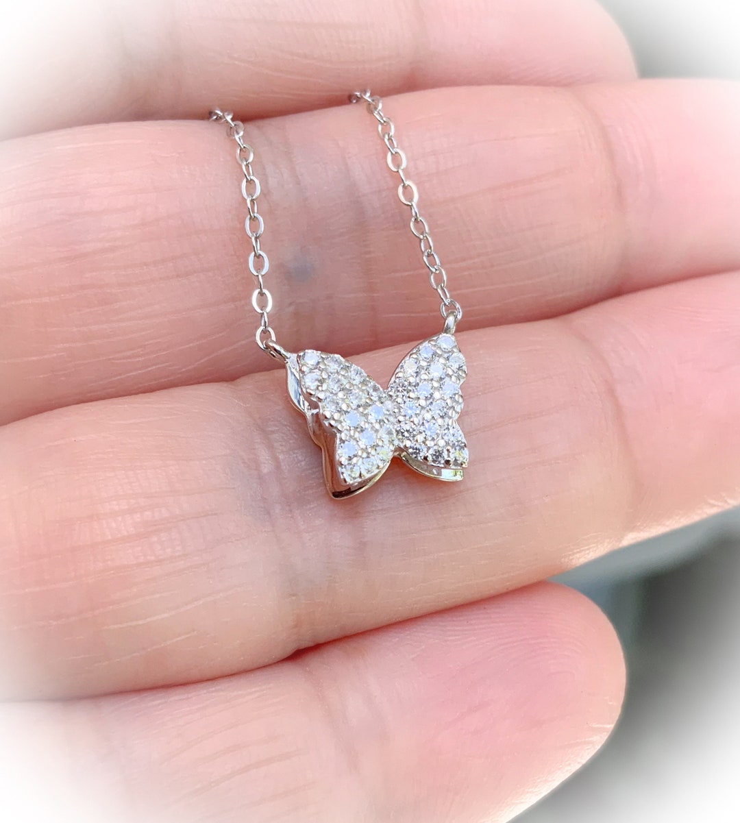 Butterfly necklace retail shop ramona fabulous singer