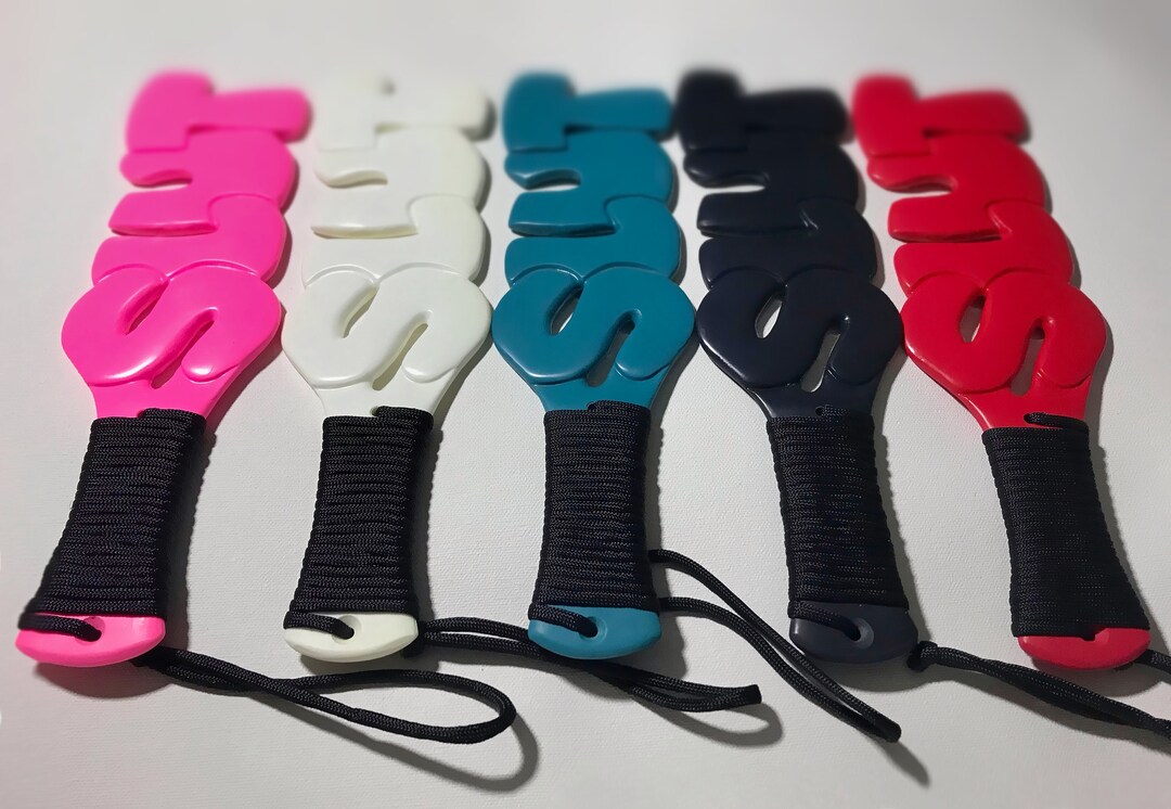 Slut Slapper Spanking Paddle - Choose A Color - BDSM - Fetish - Novelty ...