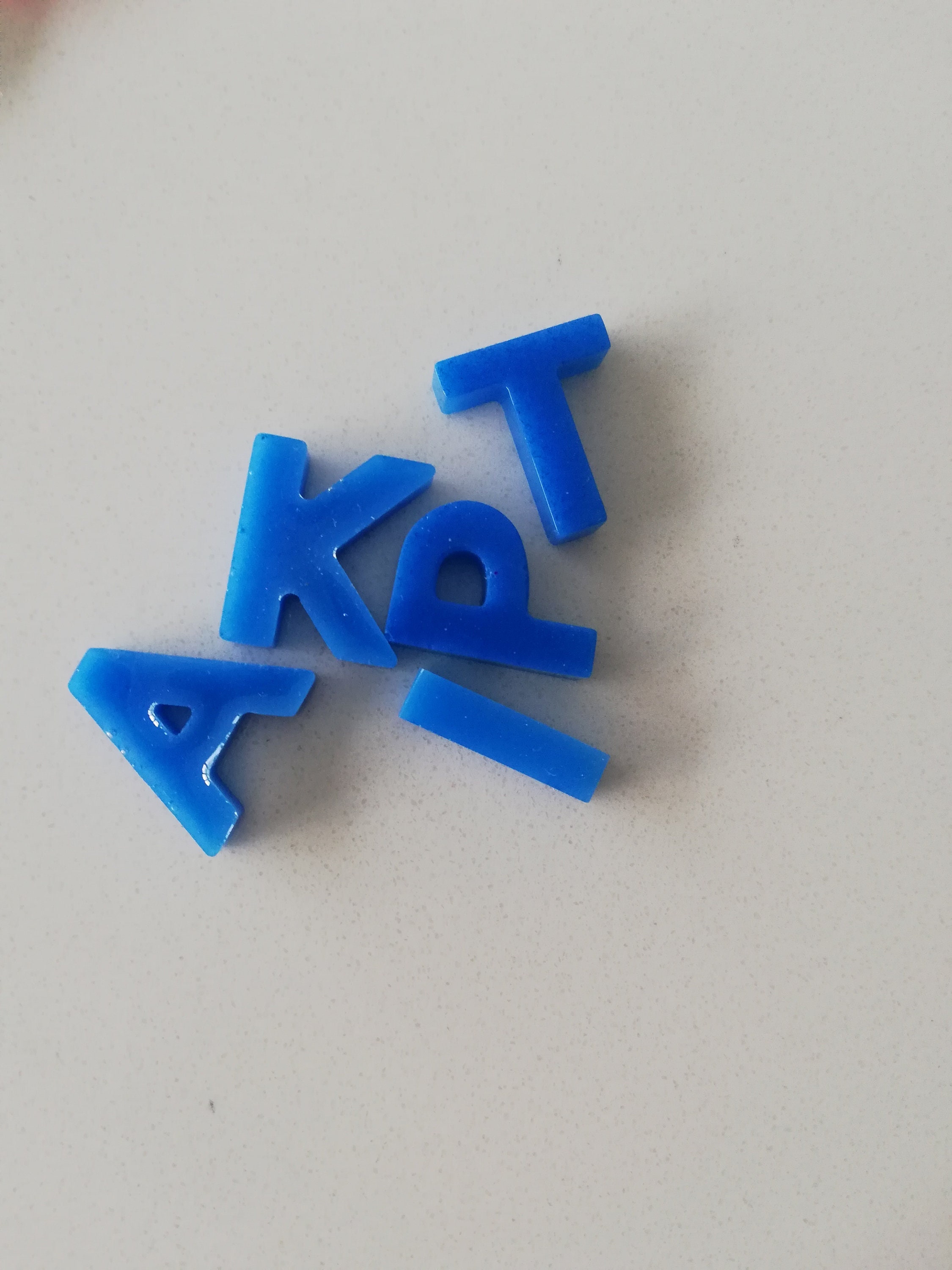 Mini Resin Alphabet Letters, 26 Resin Letters, Resin Alphabet, 10 Resin ...