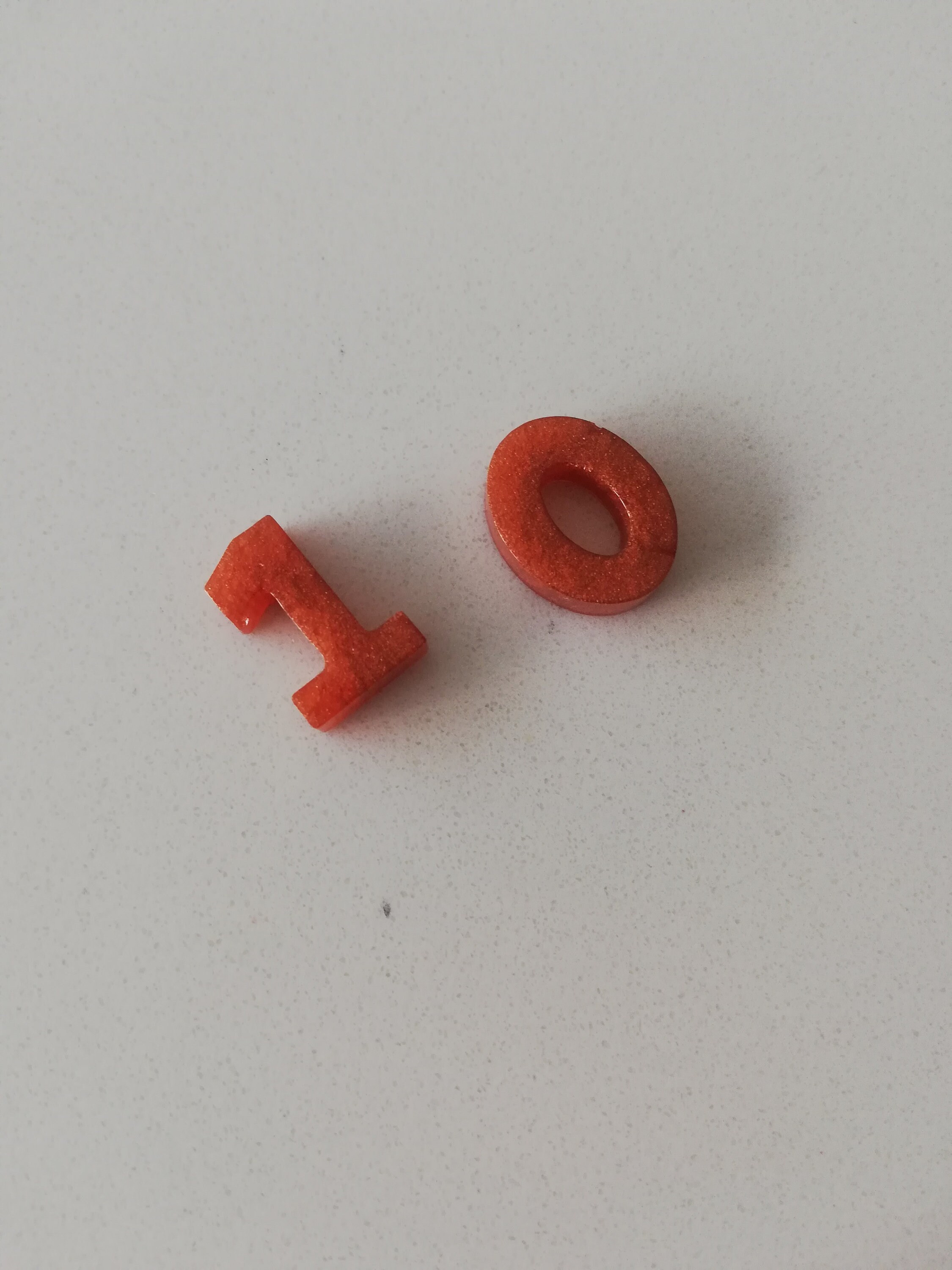 Mini Resin Alphabet Letters, 26 Resin Letters, Resin Alphabet, 10 Resin ...