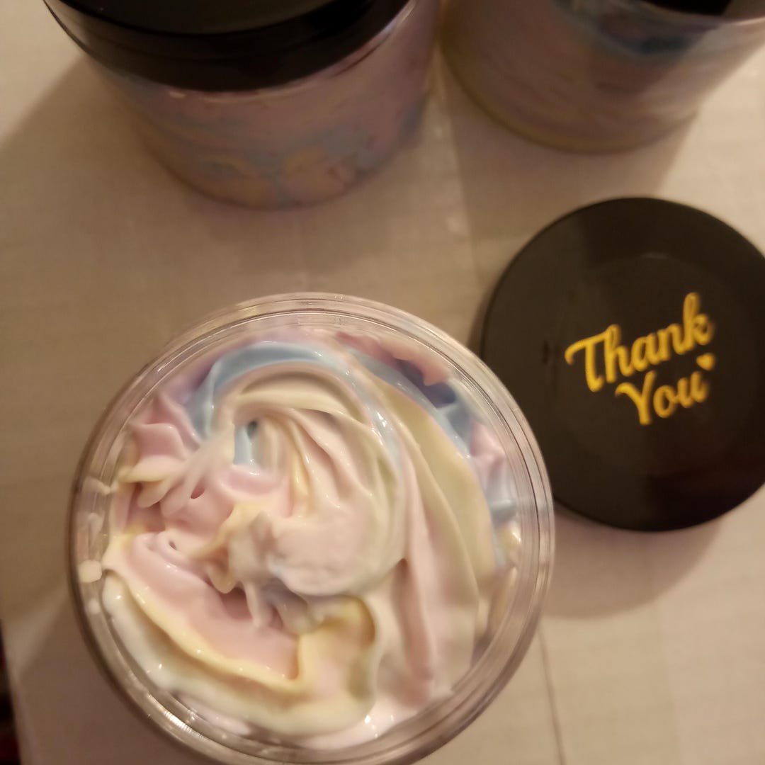 Body Butter- Rainbow Handmade Products. 4 Oz Jar. - Etsy