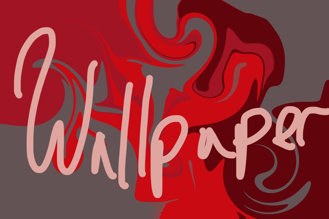 Red Ruby Wallpaper for Your Device - Etsy