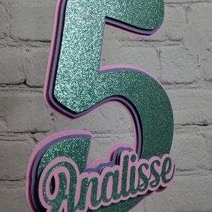 5th Birthday Cake Topper - Etsy