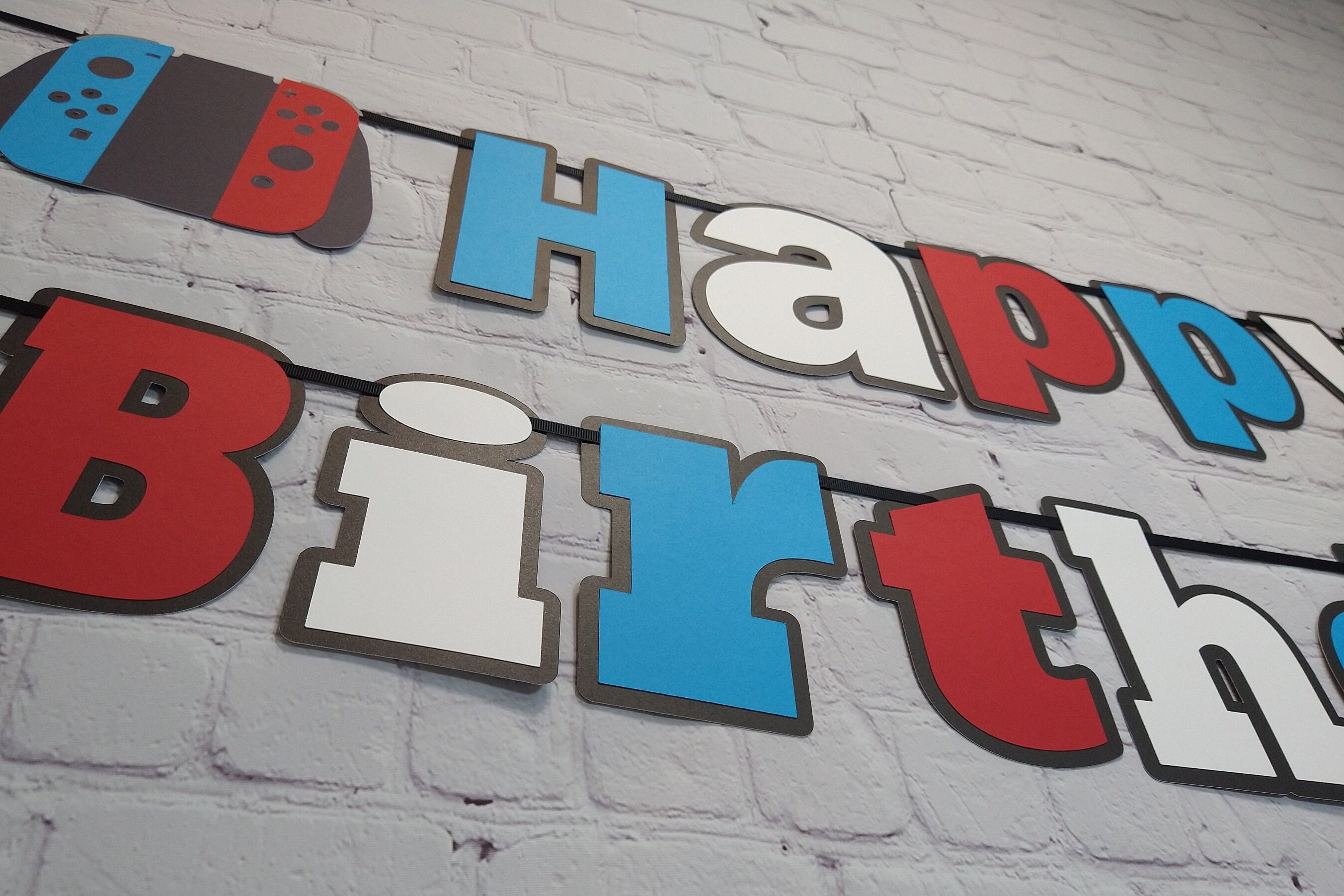 Switch Banner Switch Party Switch Decor Switch Birthday - Etsy