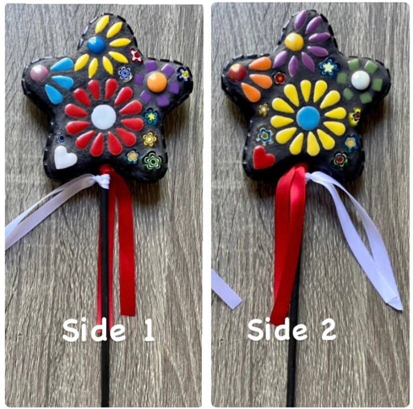 Mosaic Wands Star Wands Heart Wands Patriotic Wands Fairy Wands Flower ...