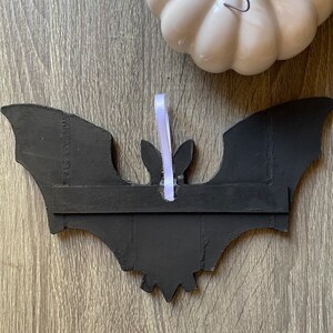 Black & White Bat || Halloween Decor || Mosaic - Etsy